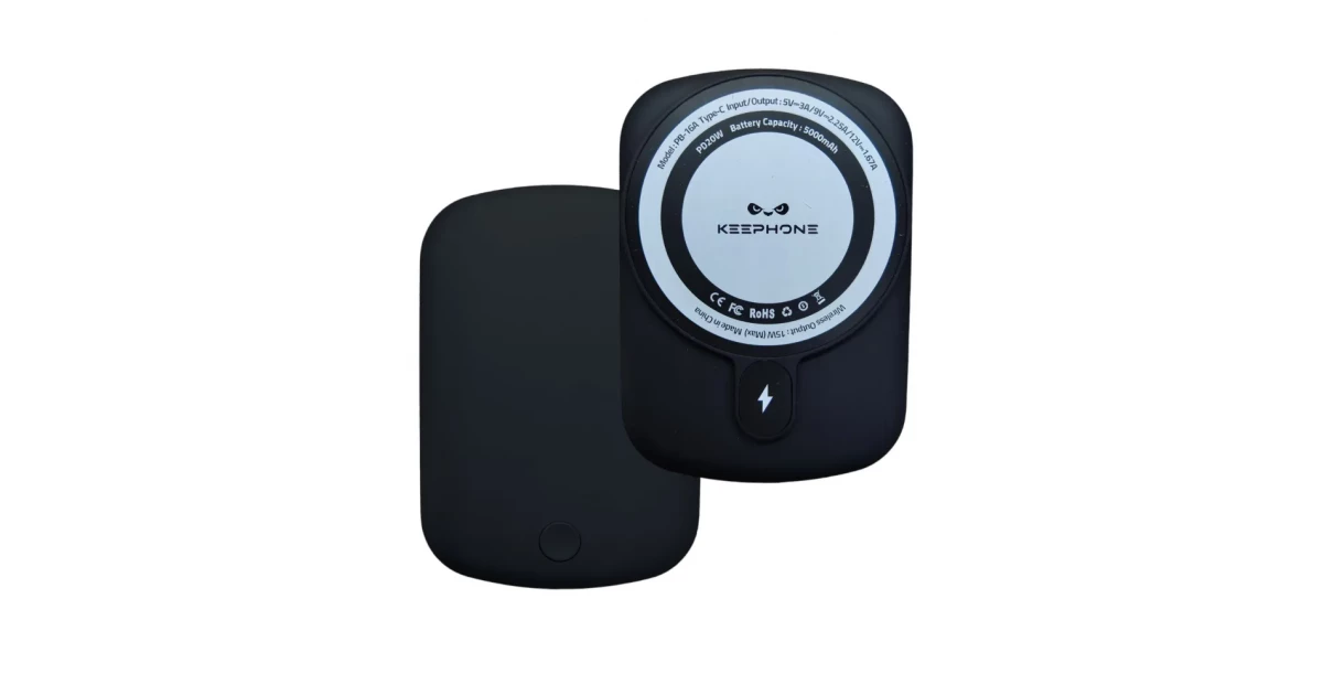 Power bank KEEPHONE 5000mAh LED 20w ultra slim wirelessly charge pb-16a ...