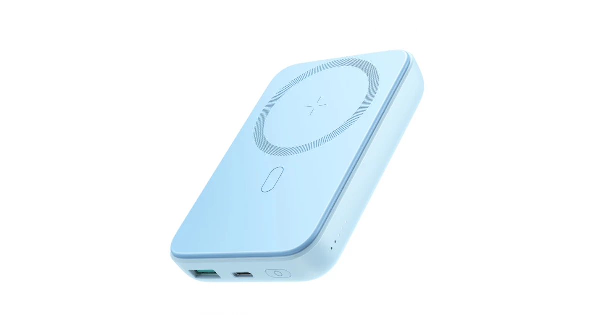 Power Bank Joyroom JR-W020 20W Mini magnetic wireless power bank ...