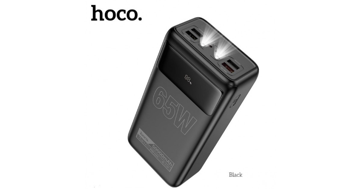 Внешник акуммулятор HOCO DB81 Edge PD65W fully compatible power bank ...