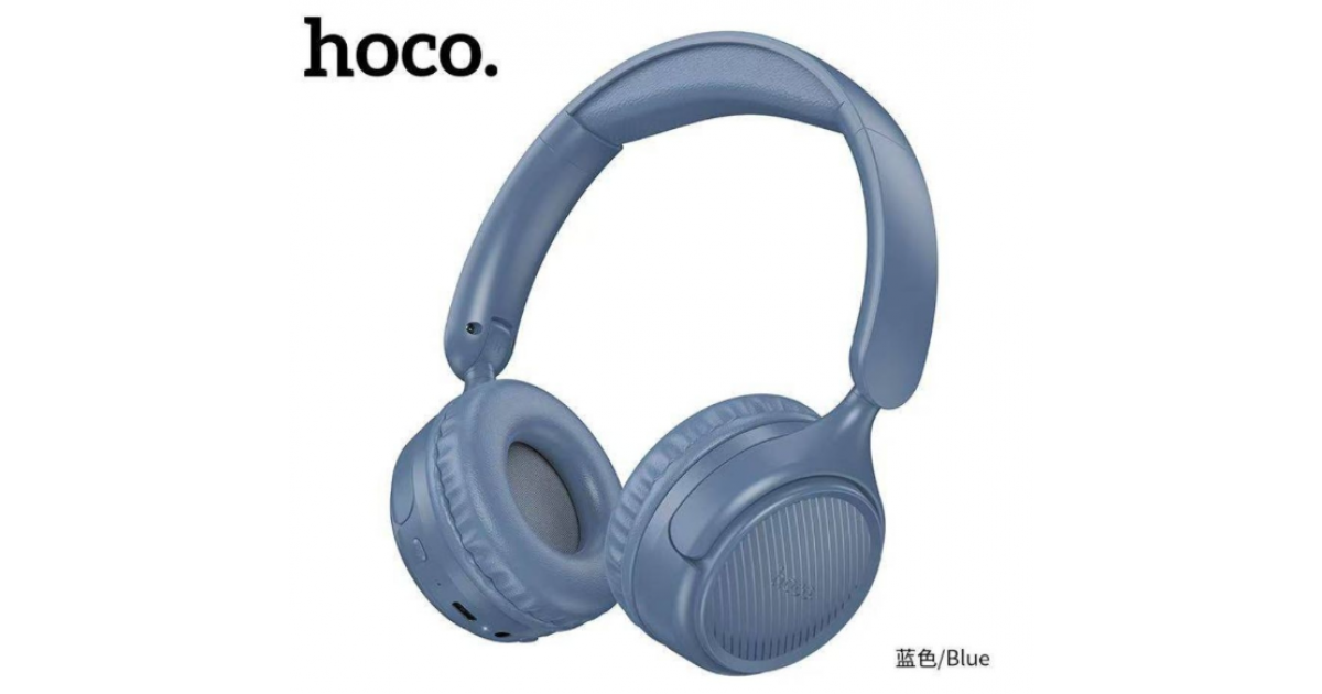 Наушники HOCO W66 Wave BT headphones Blue оптом на прямую от поставщика ...